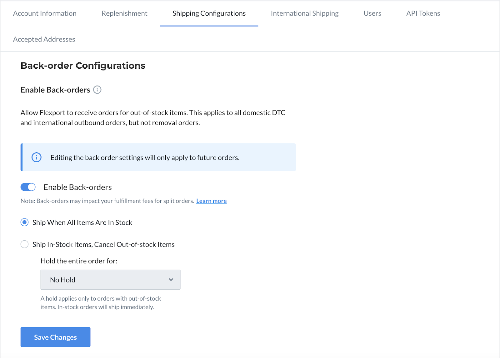 Backorder Management Overview – Flexport Help Center